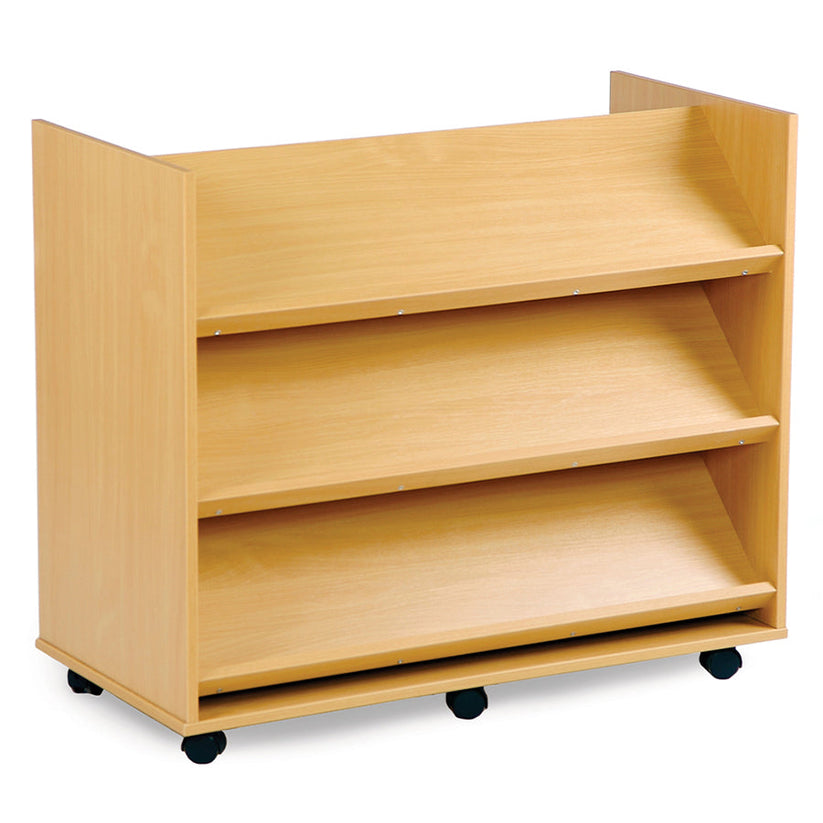 Calypso Library Unit with 3 Angled Shelves – Morleys (Bicester) Ltd