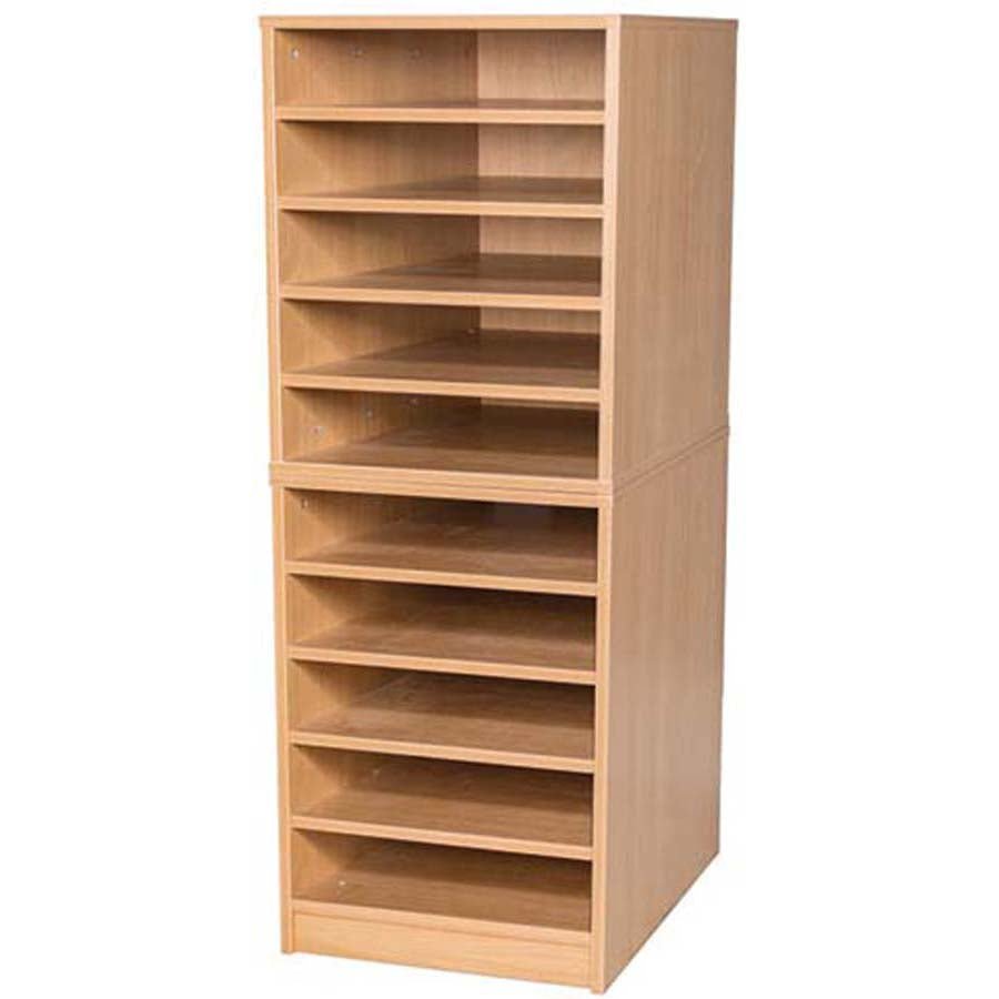 Smart Storage 10 Space Fixed Shelf A3 Paper Tower – Morleys (Bicester) Ltd