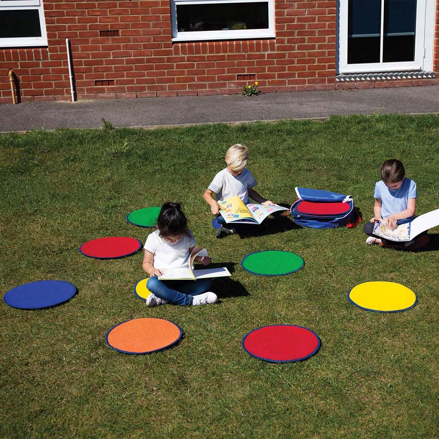 Rainbow Circle Outdoor Mats Set Of 30 – Morleys (Bicester) Ltd